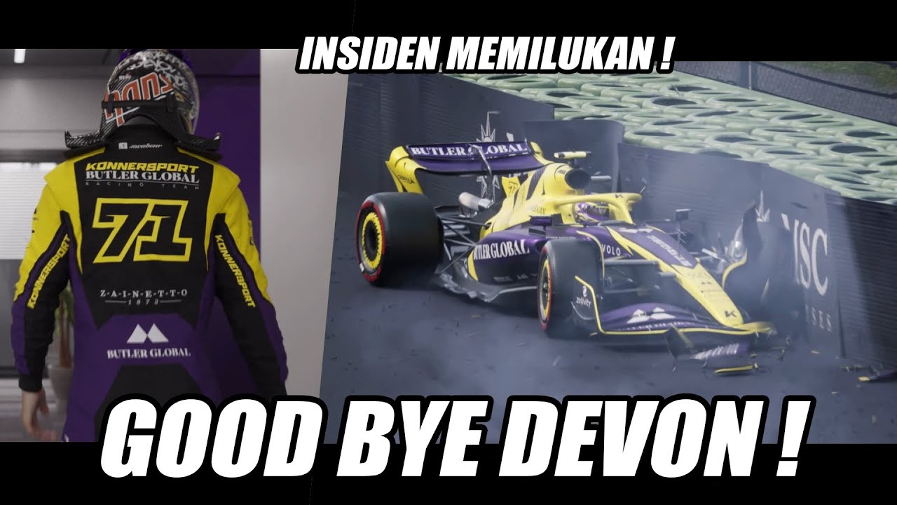 Episode Paling Sedih ! Selamat Tinggal Devon Butler 😭 | F1 Braking ...