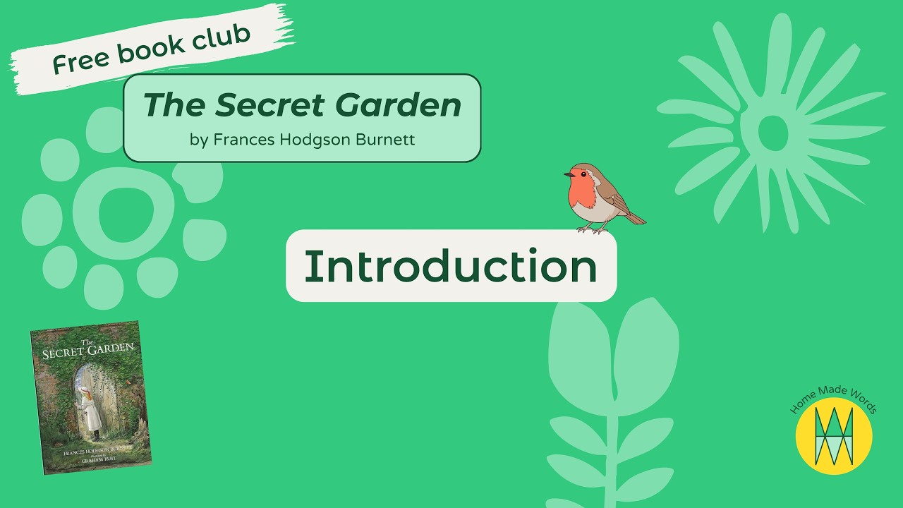 Secret Garden Book Club Introductory Video - YouTube