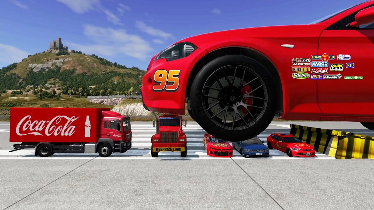 Big & Small Cars - BeamNG.Drive | Big Car VS Small Cars - BeamNG.Drive ...