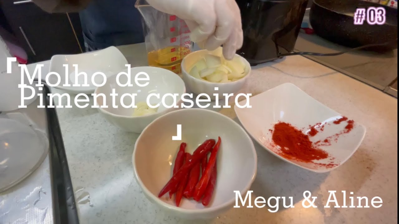 Molho de pimenta caseira - YouTube