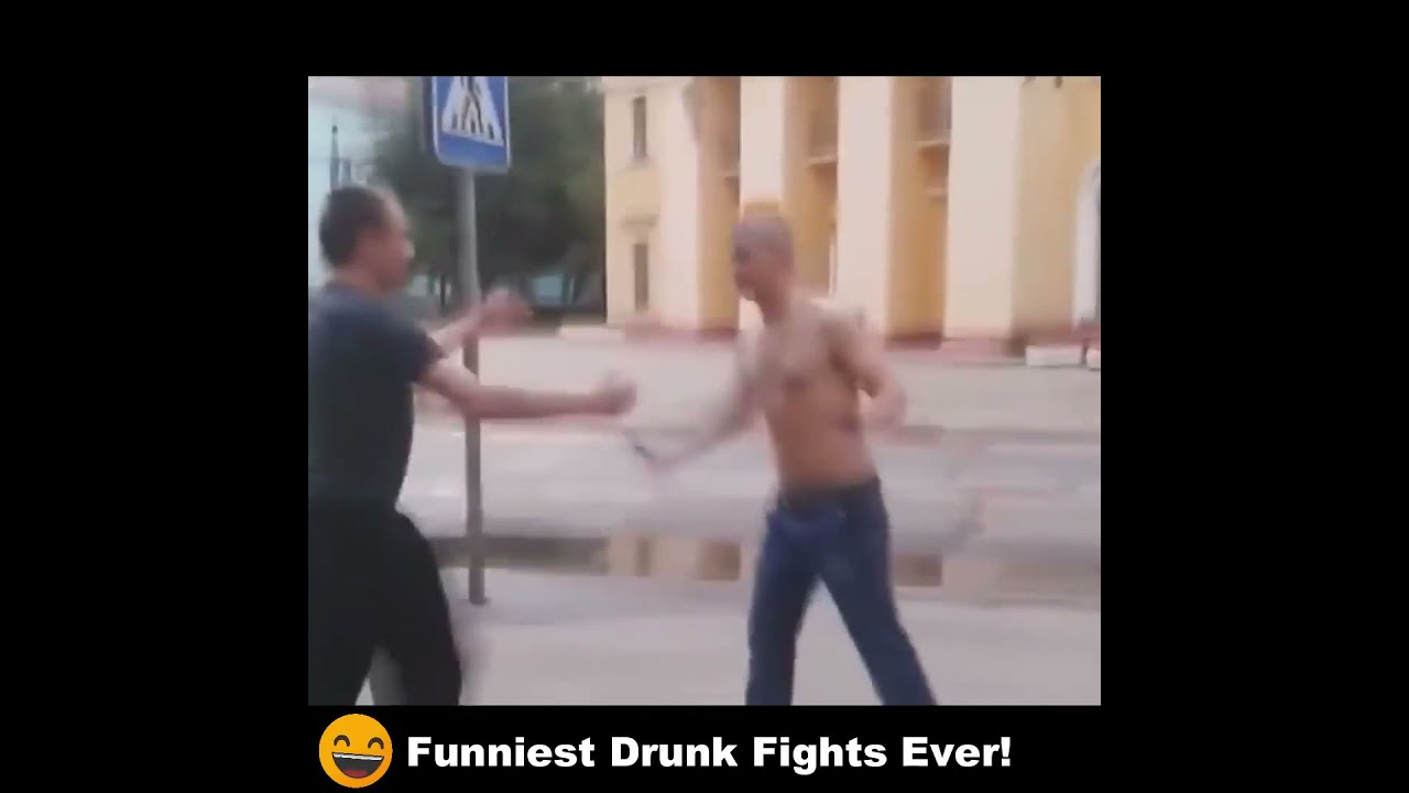 Drunk Street Fight Compilation - YouTube