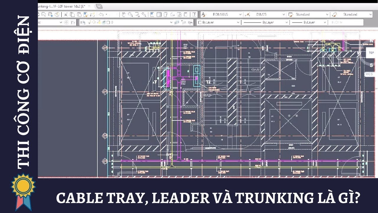 Kỹ Thuật Thi Công Cơ Điện -CABLE TRAY, LEADER VÀ TRUNKING LÀ GÌ ...