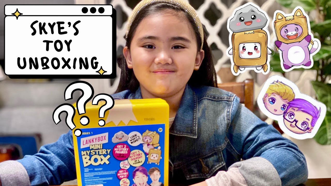 Lankybox: Mini Mystery Box 📦 | Skye’s Toy Unboxing - YouTube