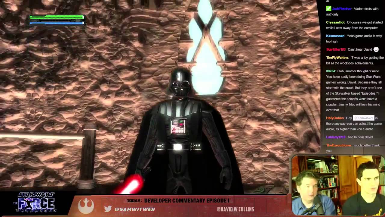 STAR WARS: THE FORCE UNLEASHED Ep 1 - Sam Witwer and David Collins ...