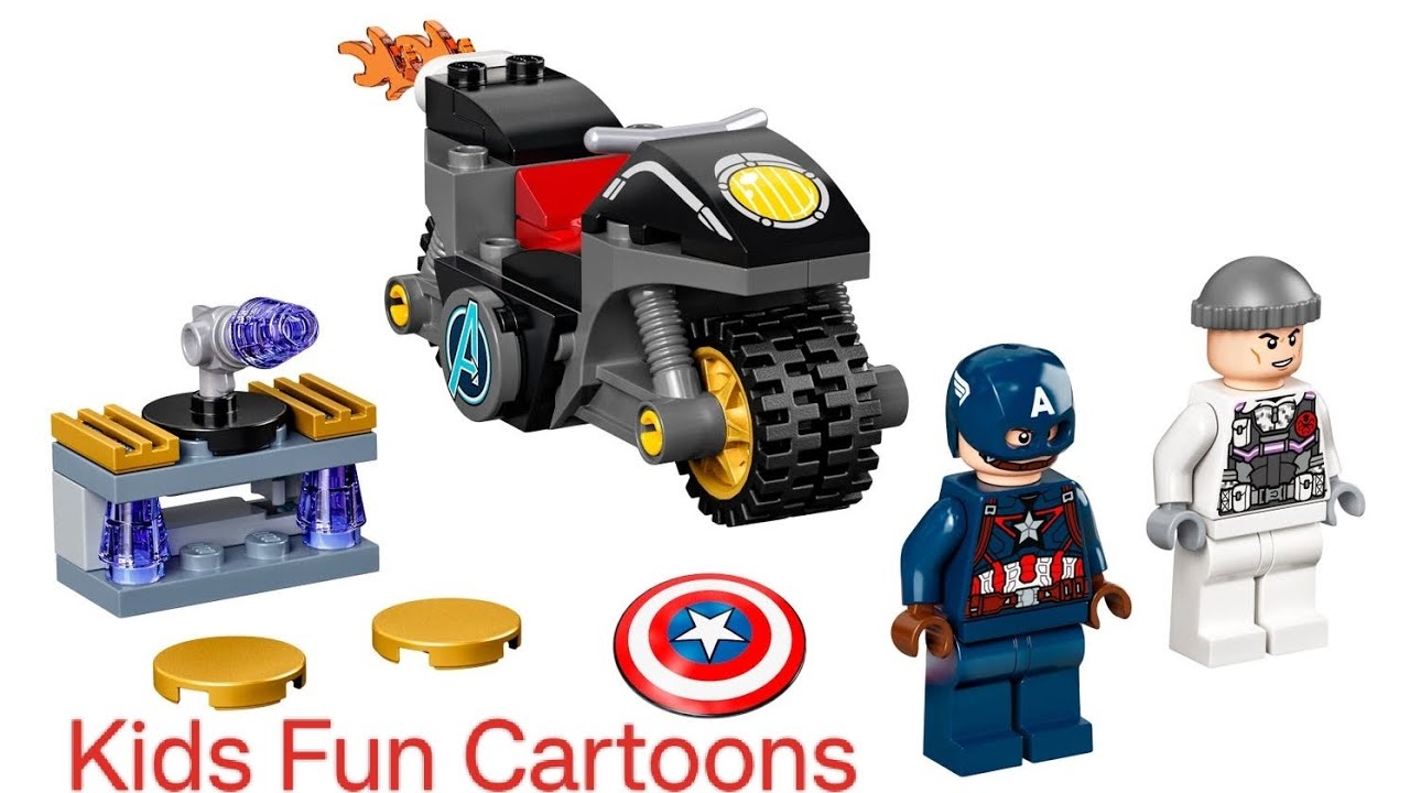 Legos Captain America cartoon /Kids Fun Cartoons - YouTube