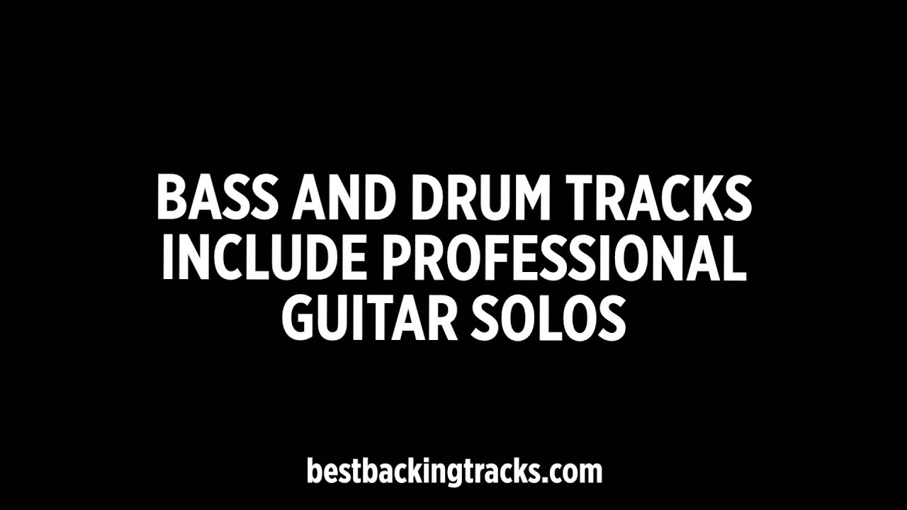 Free Guitar Backing Track in A Minor - Learn Guitar Soloing - Jam Along ...