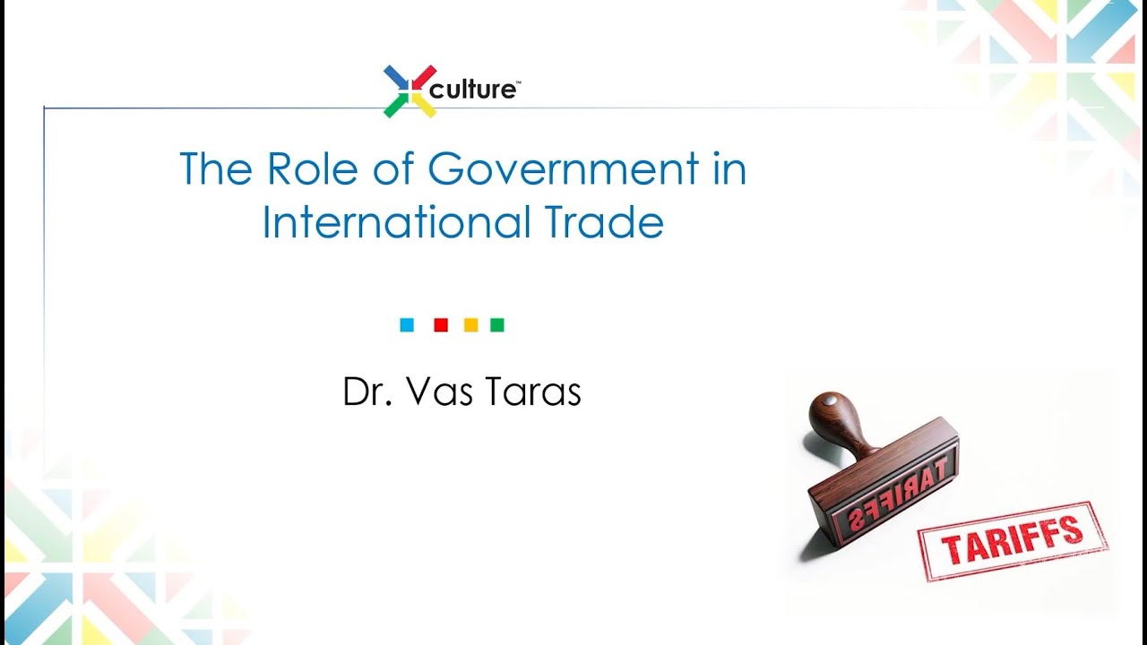The Role of Government in International Trade - YouTube
