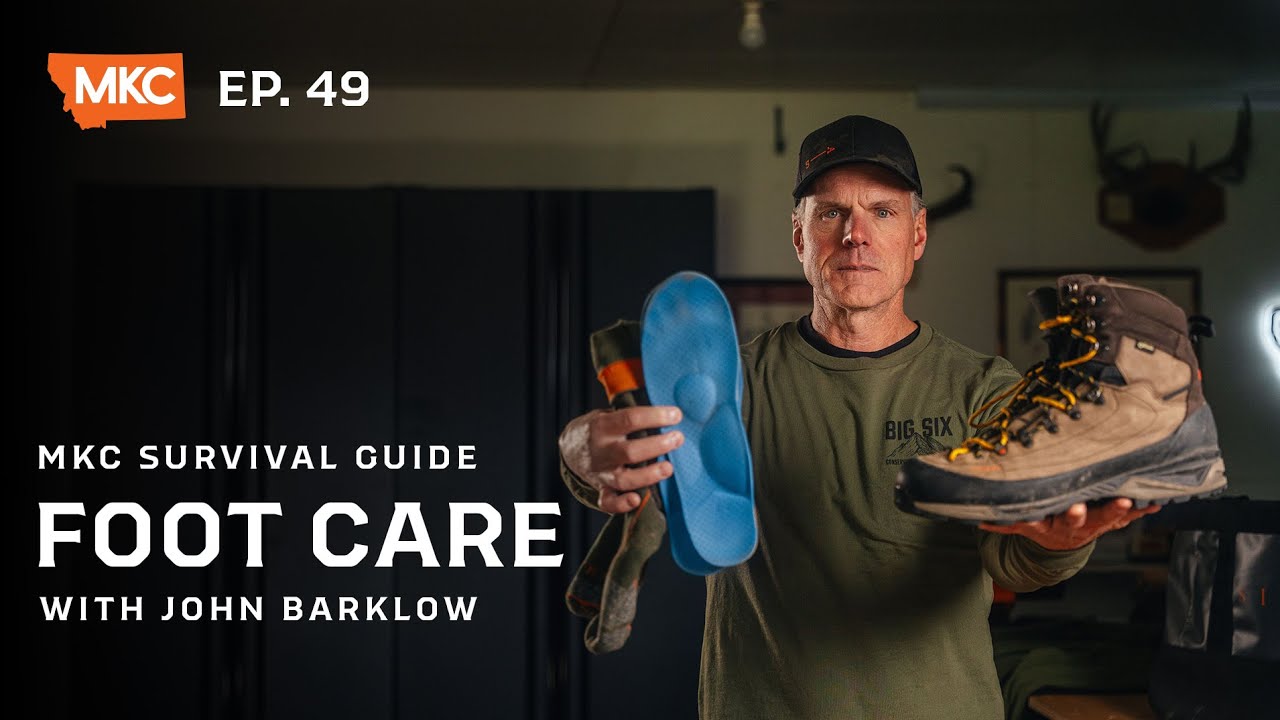 FOOT CARE | MKC SURVIVAL GUIDE - 049 - YouTube