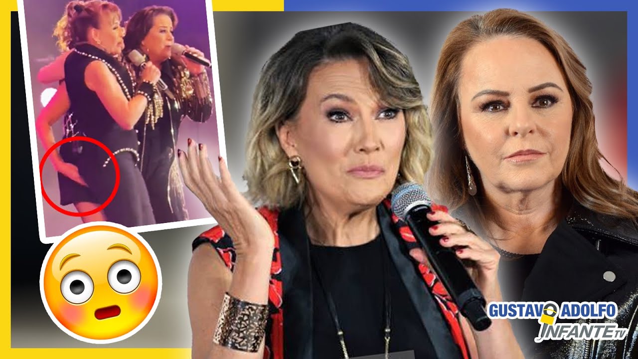 Ilse de Flans le toca ZONA ÍNTIMA a Mayte de Pandora en pleno concierto ...