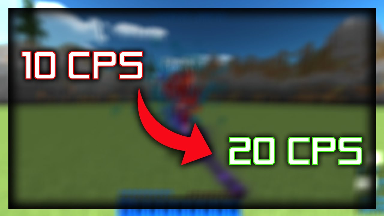 How To Double Your CPS In Minecraft PVP - YouTube