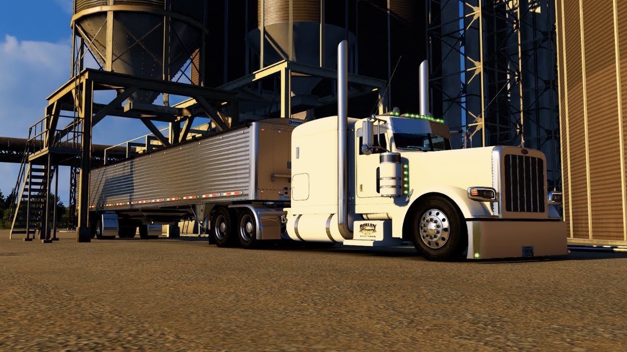 American Truck Simulator | Hauling a load of corn to Missouri | Rollin ...