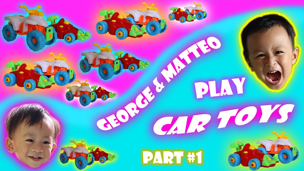 GEORGE DAN MATTEO BERMAIN MOBIL MOBILAN PART #1 || GEORGE AND MATTEO ...