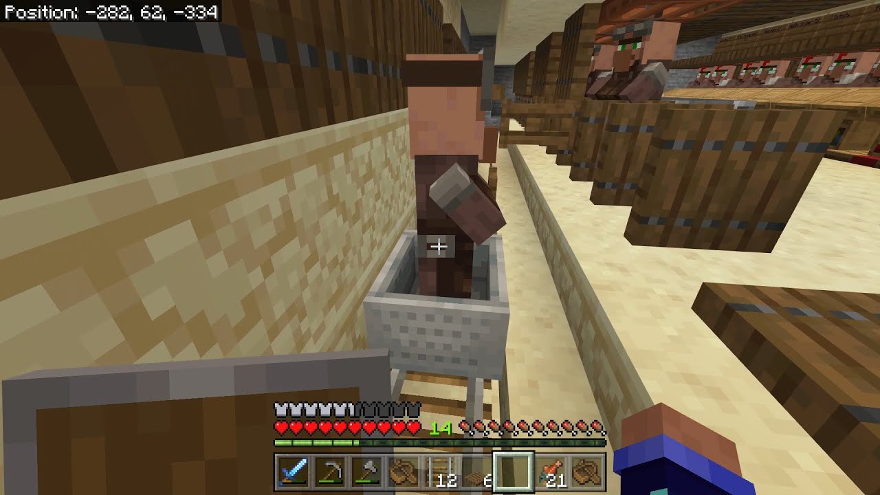 Minecraft: Building the Desert Trading Hall - YouTube