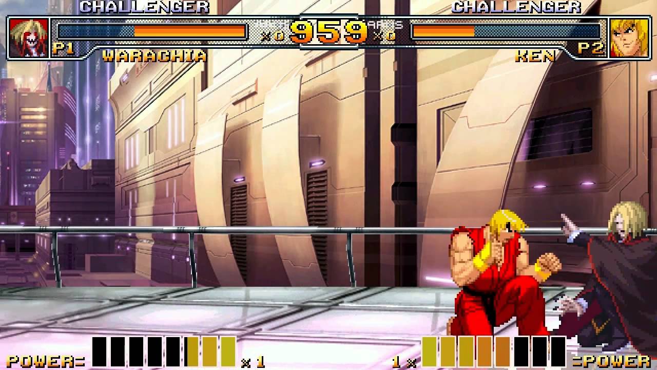 SS Warachia MUGEN #5 - Hero's Ken Masters - YouTube