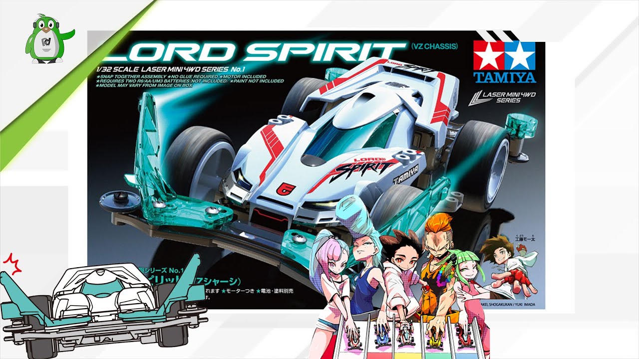 Unboxing Tamiya Lord Spirit!! PD Toys - YouTube