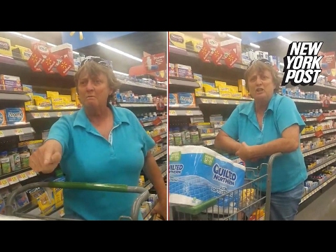 Anti-immigrant Walmart shopper unleashes nasty slurs | New York Post