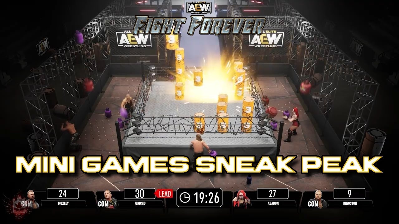 AEW Fight Forever: Mini-Games Sneak Peek! - YouTube