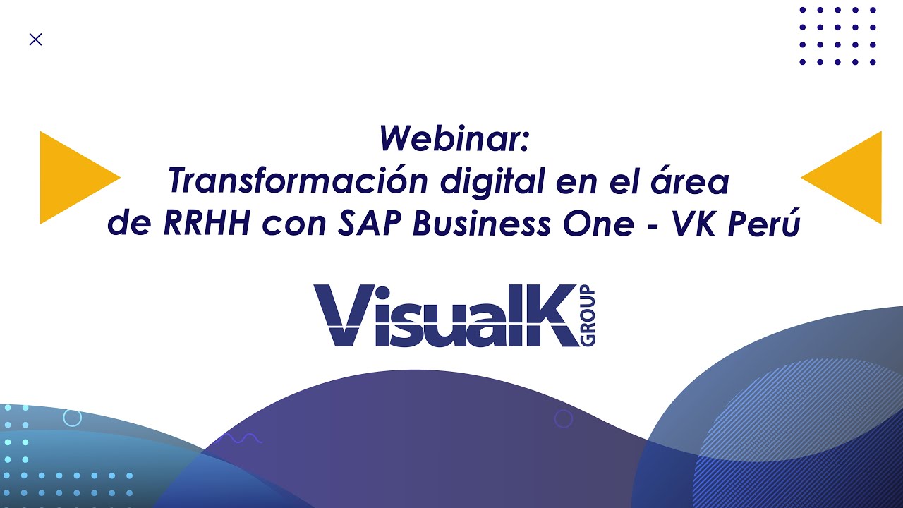 webinar Transformación digital en el área de RRHH con SAP Business One ...