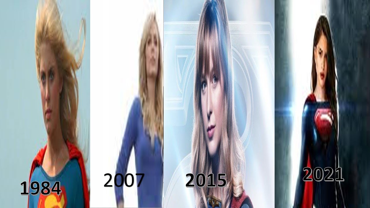 Supergirl – Evolution in movies, series (1984-2021) - YouTube