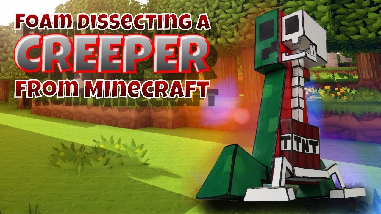 Minecraft Foam Creeper