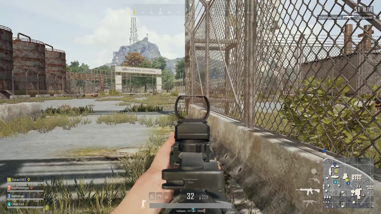 PLAYERUNKNOWN'S BATTLEGROUNDS GG FENCE - YouTube