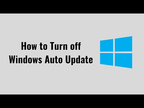 How to Turn off Windows Auto Update in Windows 10 - YouTube