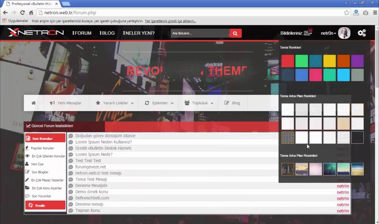 vBulletin 4 Revolution Responsive Theme - YouTube