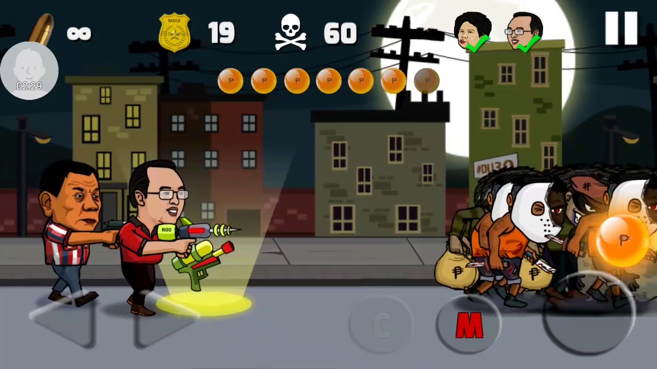 Duterte Fighting Crime Gameplay 50 - YouTube