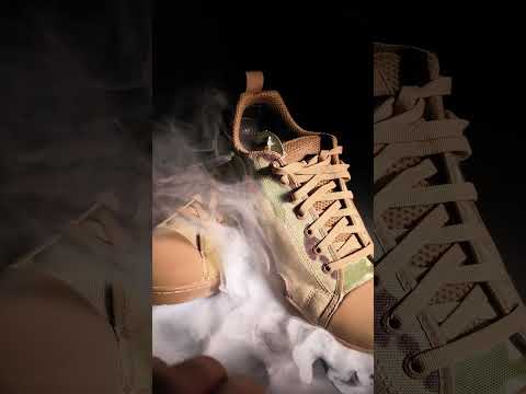Just doing some BTS product  photography of the Altama shoes. I thought I'd try out the smoke ninja.