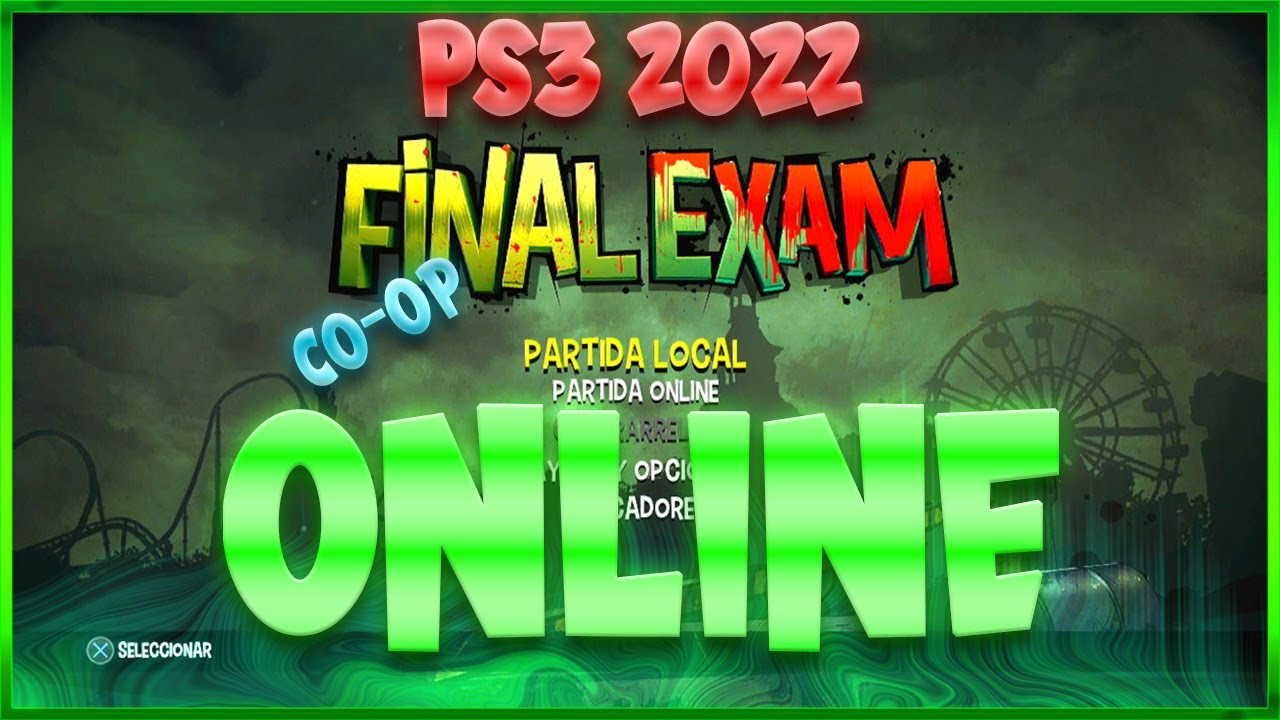 FINAL EXAM PS3 2002 ONLINE CO OP - YouTube