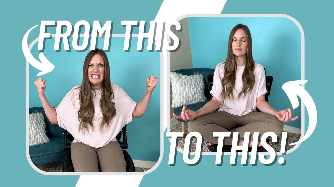 Relieve Work Stress! | Desk Stretching Follow Along Routine - YouTube