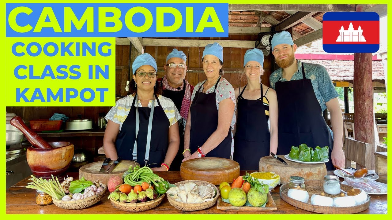 Cooking Class at La Plantation - Kampot Pepper in CAMBODIA - YouTube