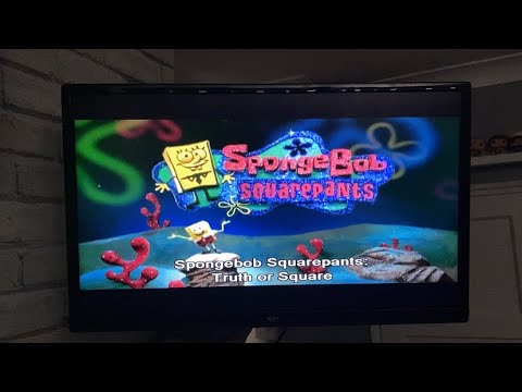 SpongeBob SquarePants Truth Or Square UK DVD: Opening - YouTube