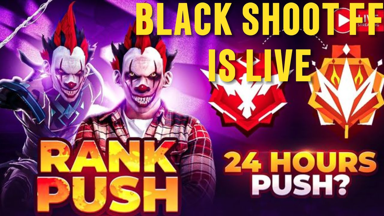 BLACK SHOOT FF IS LIVE GARENA FREE FIRE - YouTube