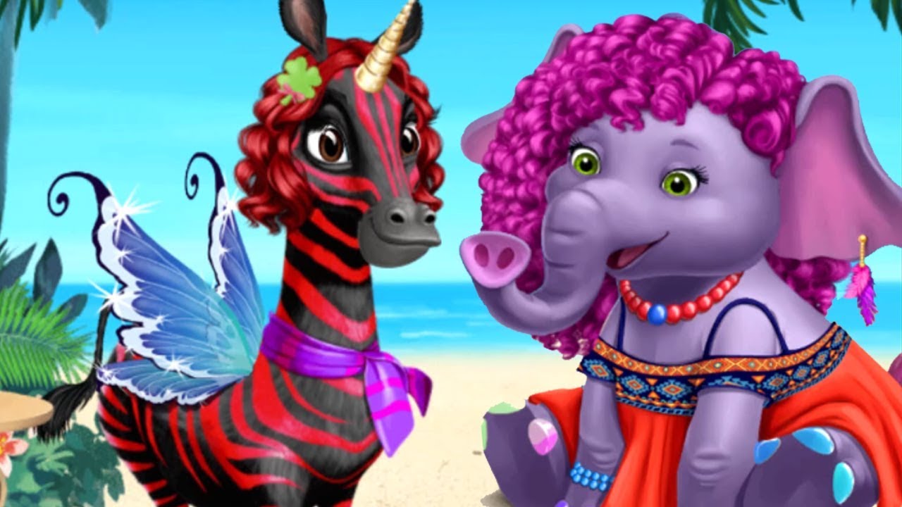 Jungle Animal Hair Salon 2 - Dress up, Makeover & Tropical Beauty Salon ...