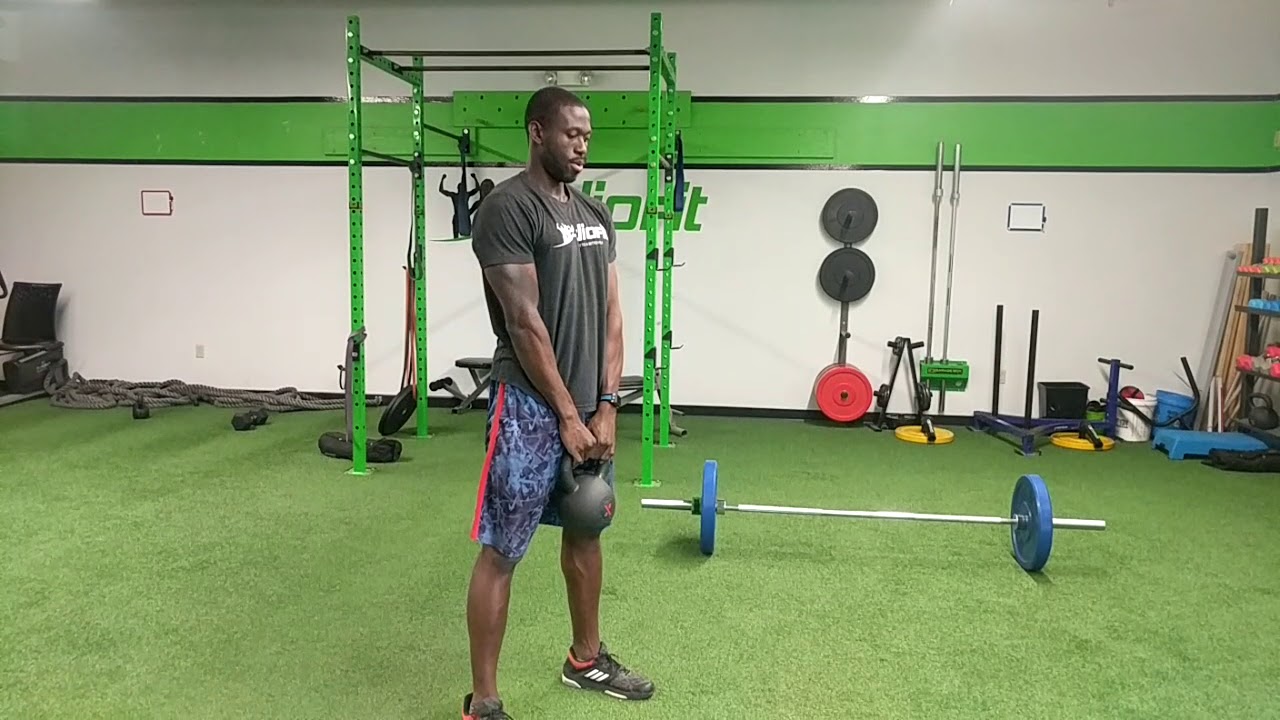 Kettlebell Upright Rows - YouTube