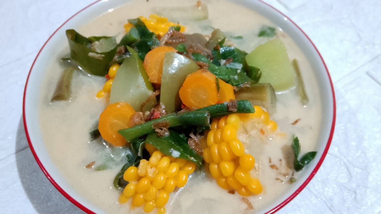 SEDERHANA GURIH DAN ENAK||RESEP SAYUR LODEH SIMPLE - YouTube