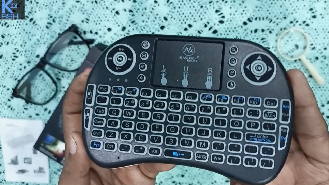 Mini wireless keyboard with touchpad | Mini keyboard for mobile ...