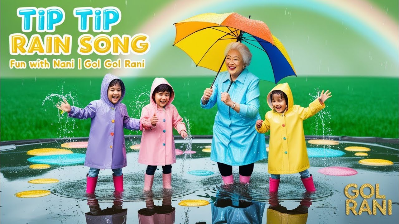 Tip Tip Rain Song: Children’s Songs in Rain | Gol Gol Rani - YouTube