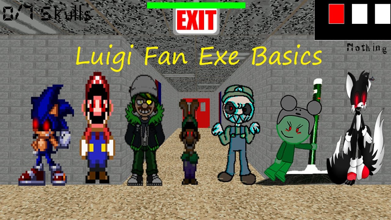 Luigi Fan Exe Basics (Мод) - YouTube