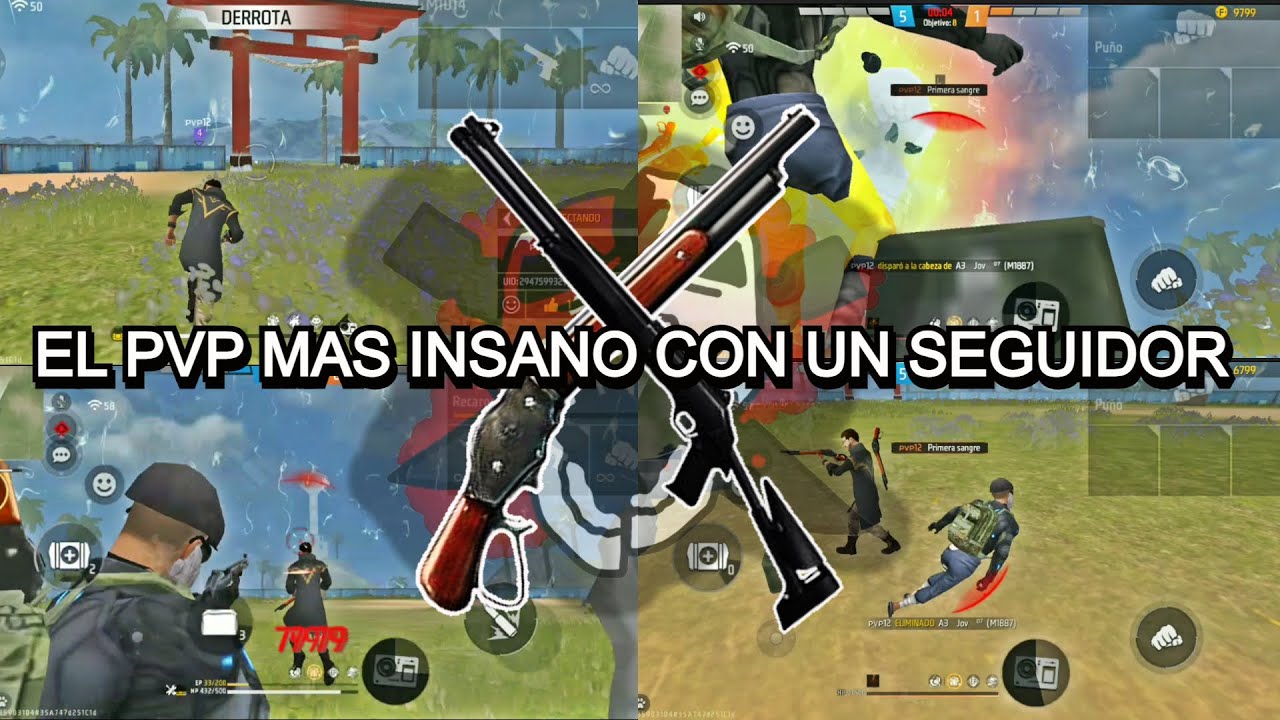 EL MEJOR PVP CON UN SEGUIDOR QUE EH TENIDO ¿SEGUIDOR INSANO? // FREE ...