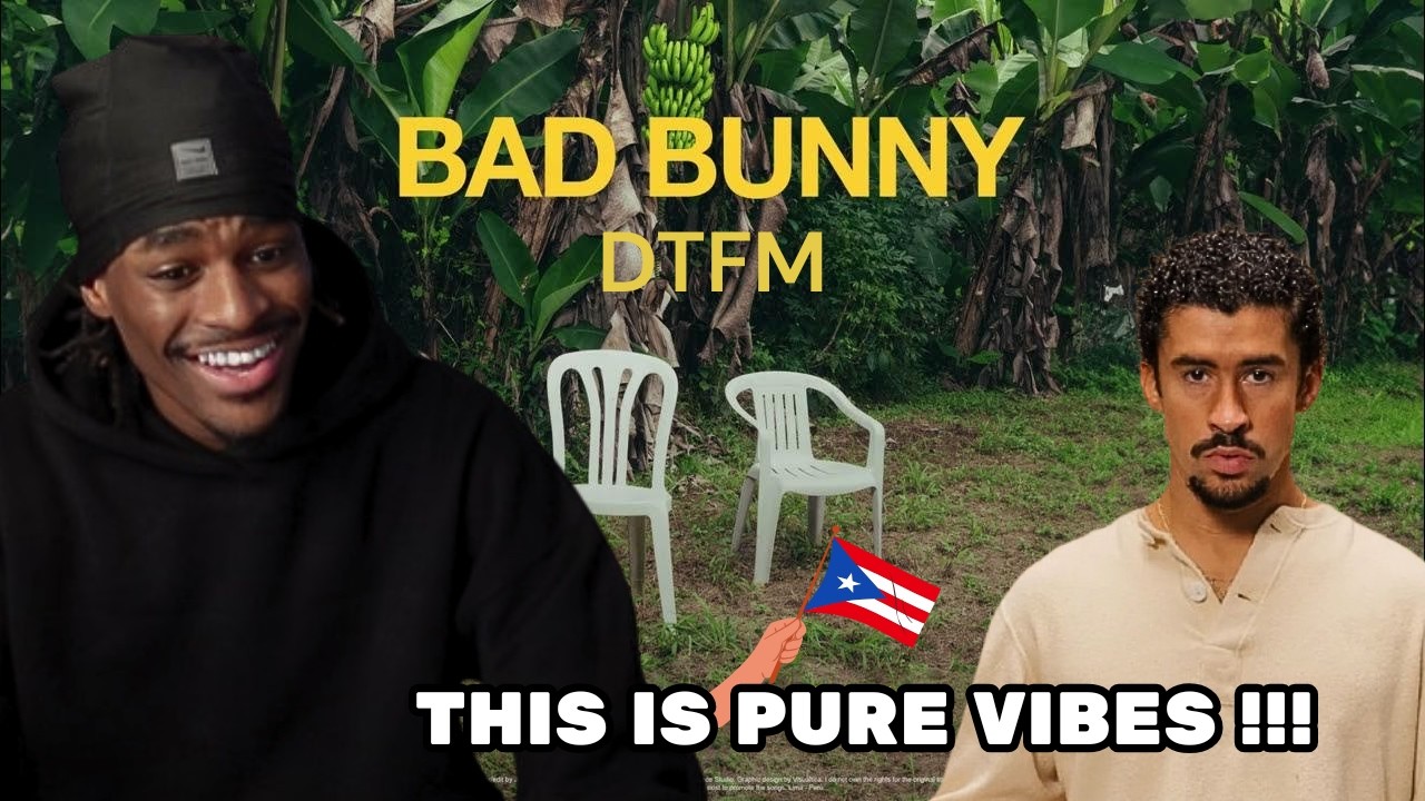 Vibes... He's the GOAT !!! FrancyGTG react to BAD BUNNY - DtMF - YouTube