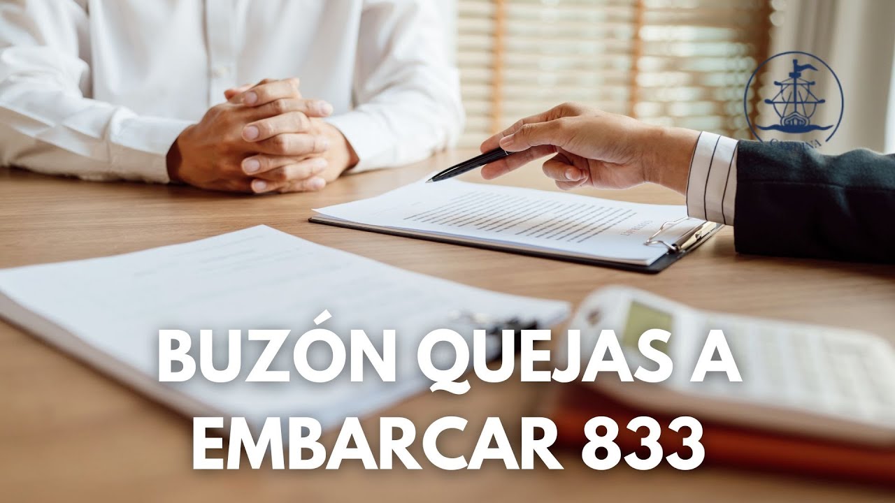 Buzón Quejas a Embarcar 833 - YouTube