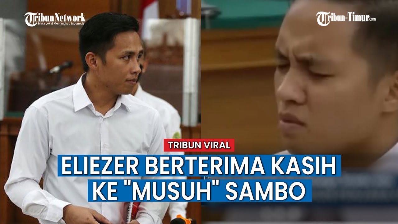 Pledoi Eliezer di Warnai Penyesalan, Tangis dan Rasa Terima Kasih ke ...