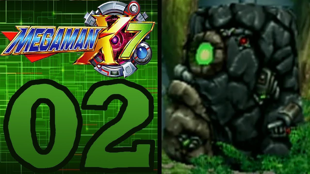 Megaman X7 [Part 2] Evil Rock Heads! - YouTube