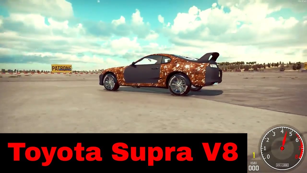 Toyota Supra V8 Complete Build - Drag Strip Test - YouTube