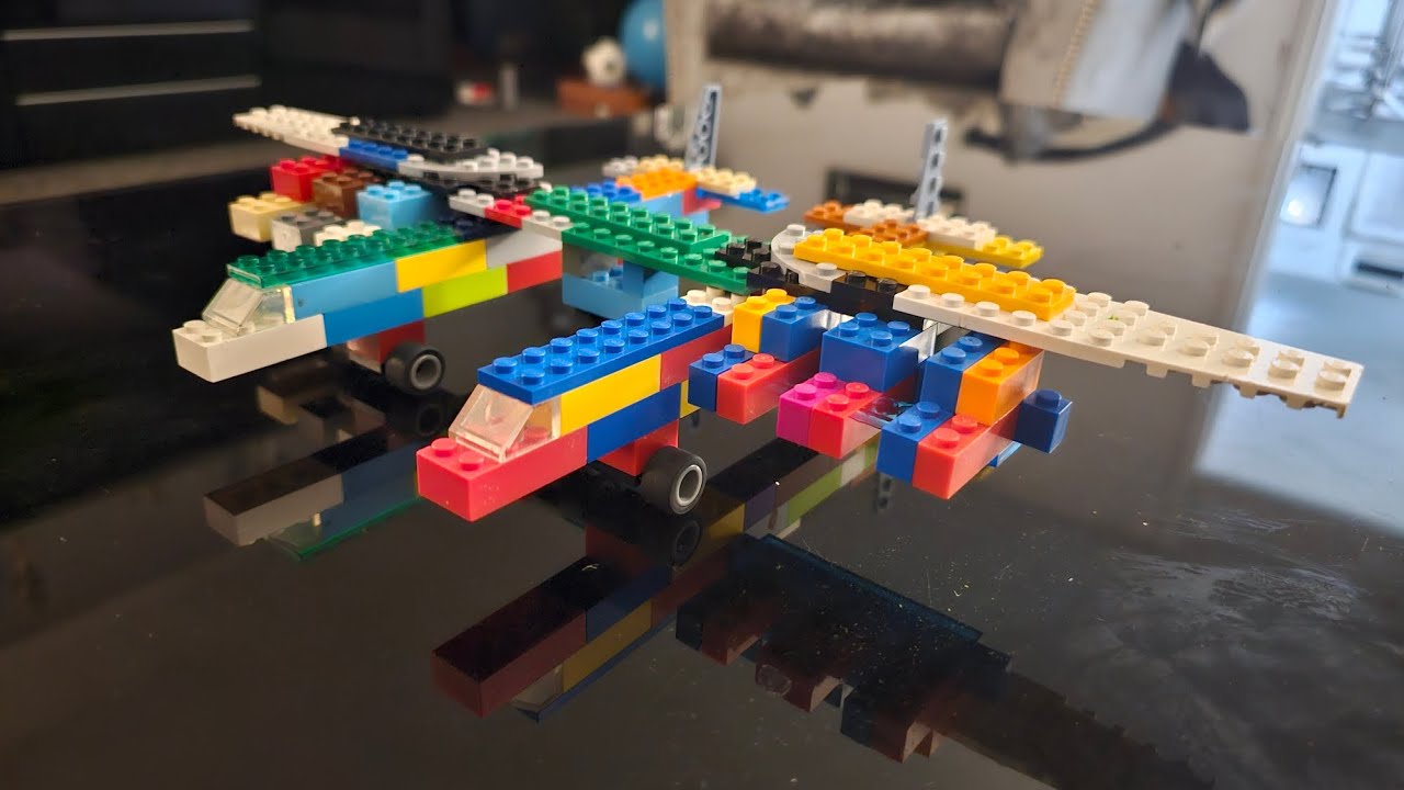 lego stratolaunch plane by leo 10 year old - YouTube