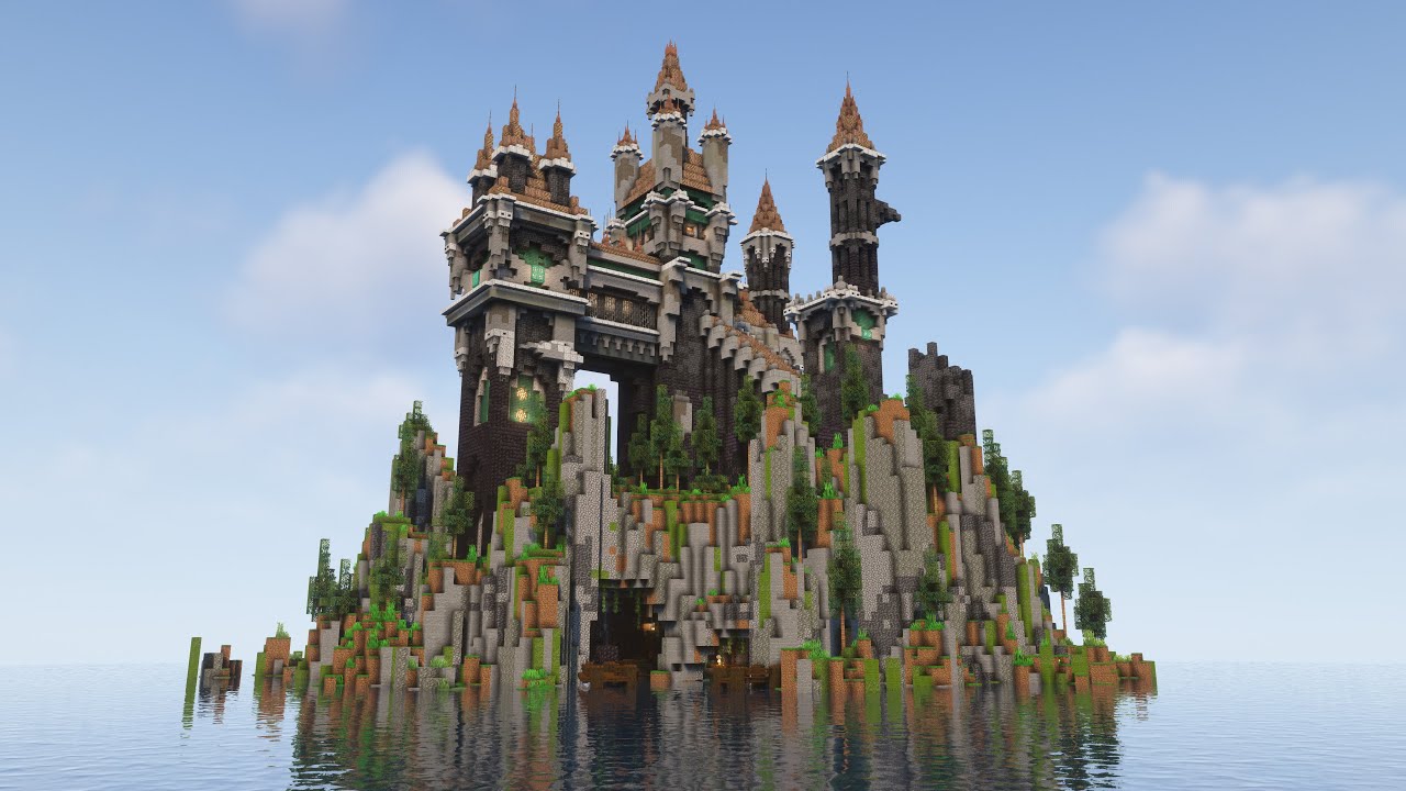 Minecraft Build Inspiration - Gothic Castle - YouTube