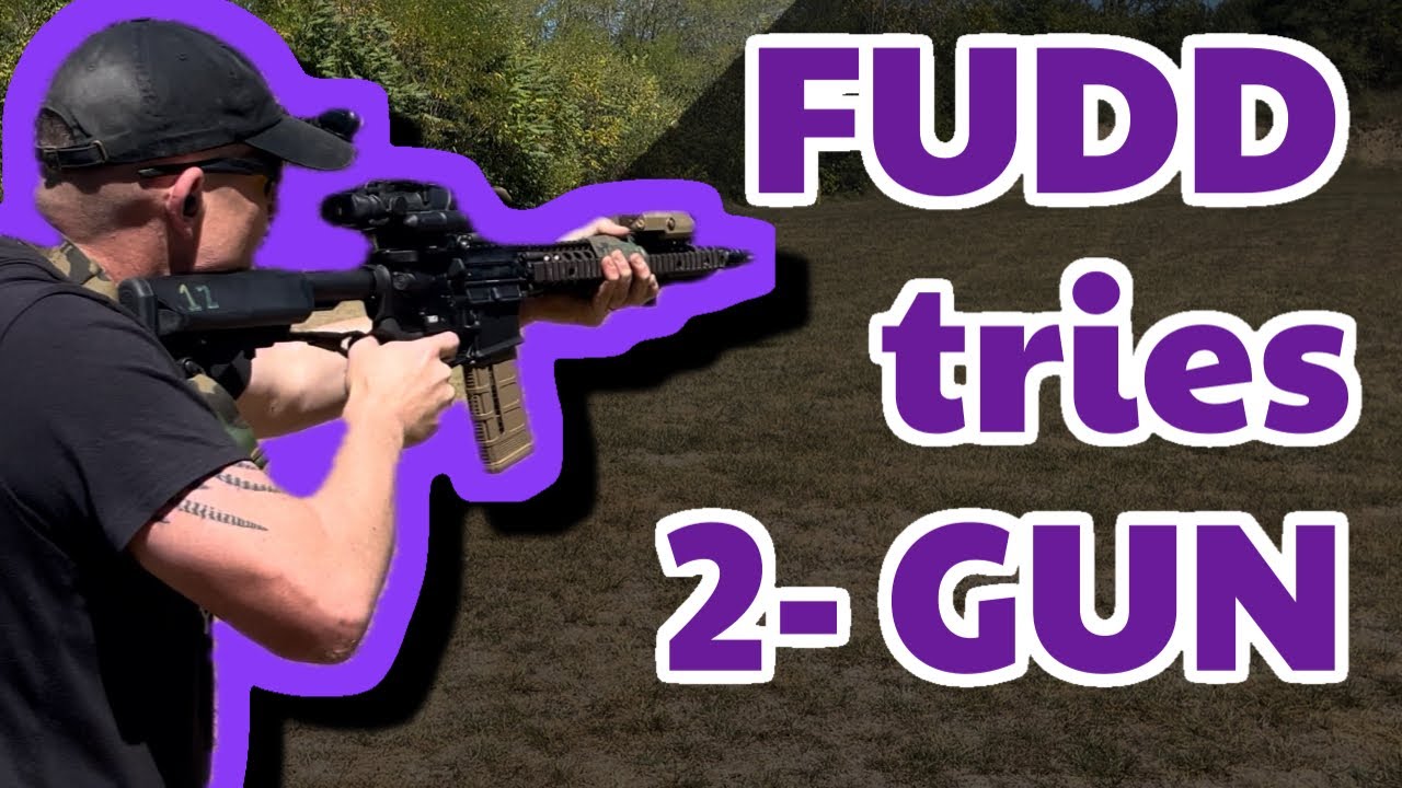 Fudd tries 2-Gun: M4A1 Block II and M17 - YouTube
