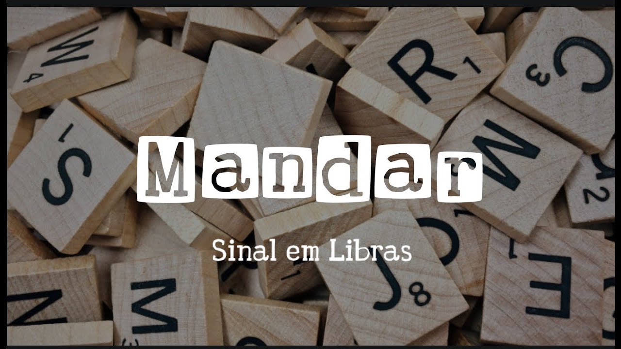Mandar em Libras - Glossário Verbos EP41 - YouTube